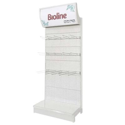 China Factory Custom Size Color super market display racks pharmacy shelf supermarket shelf for sale