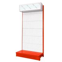 China Factory Custom Size Color pink super market display racks gondola grocery store shelf supermarket shelf for sale