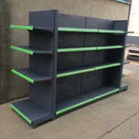 China factory price multi layers steel supermarket shelf/ high quality metal double/single sided fixed/rotary gondola shelves 5 buyers for sale