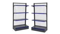 China cash counter  snack shelf wood gondola shelving wooden display gondola for  vine. 2023 top sale display rack for sale