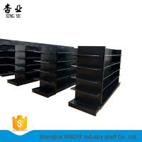 China Factory Custom Size Color logo layer light duty shelves for supermarket  yellow colour retail store shelf heavy duty supermarket for sale