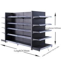 China Factory Custom Size Color logo layer light duty shelves for supermarket  yellow colour retail store shelf heavy duty supermarket for sale