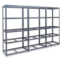 China Factory Custom 2-5 Tier Adjustable Industrial Racking Garage Shelving For Warehouse Storage for sale