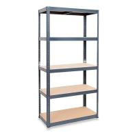 China Factory Custom 2-5 Tier Adjustable Industrial Racking Garage Shelving For Warehouse Storage for sale