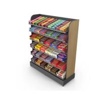 China Factory Custom Store Display Rack Candy Display Commercial Candy Display Rack for sale