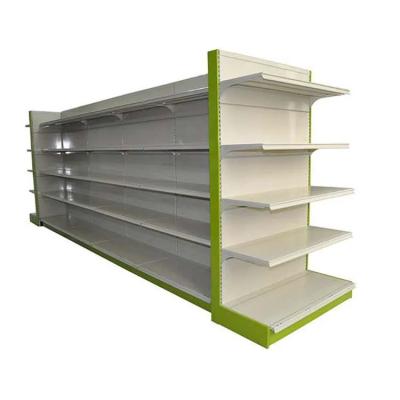 China Factory Custom metal super market store shelving for sale