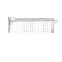 China Factory Custom Double Sided Mesh Back Shelving Grid Shelves for sale