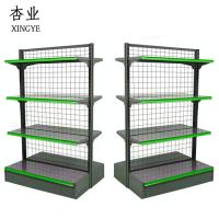 China Xing YE Single-sided Hanging Basket Supermarket Shelf 1000mm*400mm*1300mm Display Shelf Supermarket Rack Store Display Stand T/T for sale