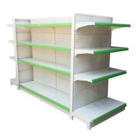 China Factory Custom Color Size Gondola Shelves Shelving For Perfume Store for sale