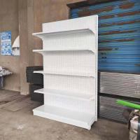 China Supermarket Shelf Manufacturer display rack 5 layers metal supermarket equipment gondola supermarket steel shelf for sale