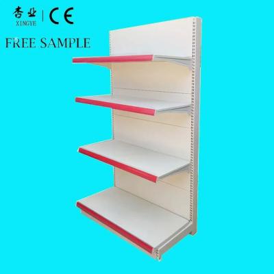 China Factory custom size color metal grocery conveni store shelf supermarket gondola shelf for sale