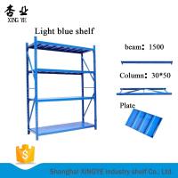 China Medium/Light Duty Warehouse Storage Shelf/Steel Warehouse Shelving used for storage shelves in the warehouse for sale