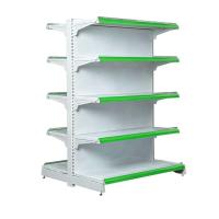 China Factory Custom Slotted Channel Rack Adjustable Iron Rack for Supermarket Shops and Book Shelf for sale