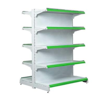 China Factory Custom Slotted Channel Rack Adjustable Iron Rack for Supermarket Shops and Book Shelf for sale