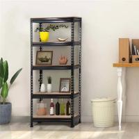 China 5 Tier Storage Shelf Rack Adjustable Metal Garage Storage Rack Garage Shelves for sale