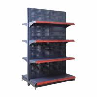 China Factory custom color size  double-sided department store shelves hypermarket shelves for sale