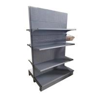 China Factory custom color size metal double-sided department store shelves gondola para minimarket grocery store shelf for sale
