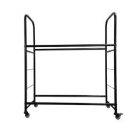 China Metal Garage Tire Storage Rack Custom Heavy Duty Corrosion Protection for sale
