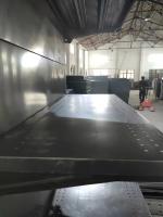 China Factory custom color size metal single-sided department store shelves black store shelving for sale