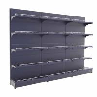 China Factory custom color size metal supermarket shelves supermarket racks supermarket gondola for sale