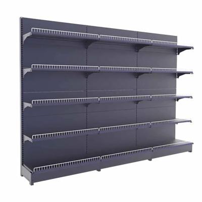 China Factory custom color size metal supermarket shelves supermarket racks supermarket gondola for sale