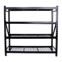 China Single Sided Supermarket Storage Rack Metallic Medium Duty Customzied for sale