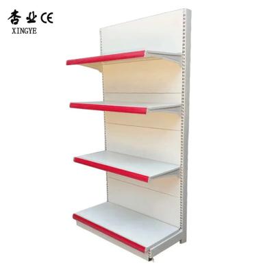 China Factory custom color size metal white conveni store shelf supermarket shelf for retail store for sale