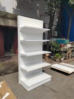 China Factory custom color size metal white conveni store shelf supermarket shelf for retail store for sale