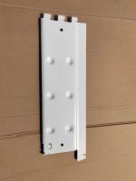 China Factory custom color size metal super markat racks white gondola shelving for sale