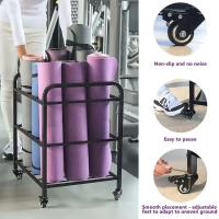 China Yoga Mat Storage Shelf Rack Medium Duty Single Sided Customzied for sale