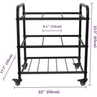 China Yoga Mat Storage Shelf Rack Medium Duty Single Sided Customzied for sale