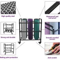 China Yoga Mat Storage Shelf Rack Medium Duty Single Sided Customzied for sale
