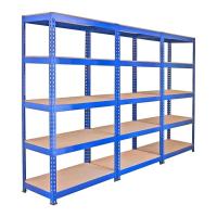 China Custom Adjustable Warehouse Storage Rack Metal Steel Portable Shelf for sale