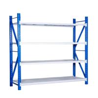 China Industrial Warehouse Storage Racks Metal Boltless Stacking Shelf for sale