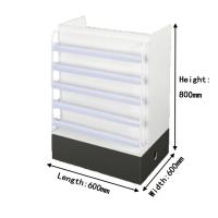 China Hot Selling and High Quality Supermarket Checkout New Counters Cashier Counter for sale