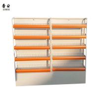 China Stainless Steel Checkout Counter Supermarket Checkout Counter With The Corner for sale
