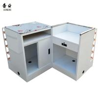 China Supermarket Cashier Table Retail Store Cashier Desk Mother and Child Store Checkout Cashier Counter for sale