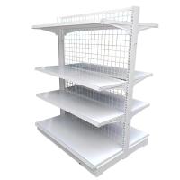 China Customized Professional Design Double-sided Rack Gondola Display Shelving Supermarket Shelf Gondola for sale