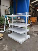 China Customized Professional Design Double-sided Rack Gondola Display Shelving Supermarket Shelf Gondola for sale