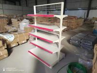 China Customized Professional Design Double-sided Rack Gondola Display Shelving Supermarket Shelf Gondola for sale