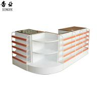 China Multifunctional Stationery Store Cashier Counter Table Checkout Counter Handcrafted for sale