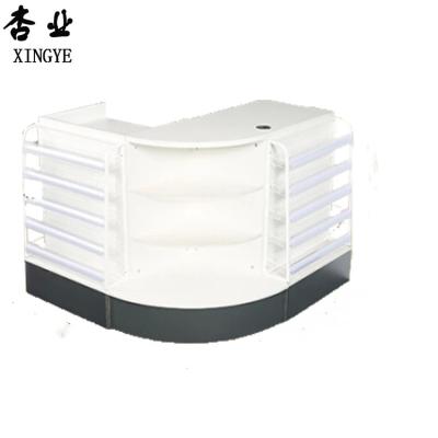 China Satisfying Luxurious Modern Retail Cash Desk Counter Cashier Handcrafted Can Be Customized for sale