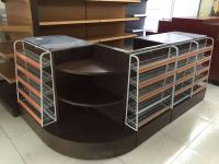 China Factory customization comptoir de boutique meja kasir supermarket cashier counter for sale