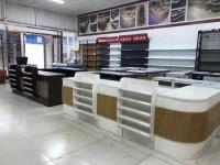 China Factory customization comptoir de boutique meja kasir supermarket cashier counter for sale
