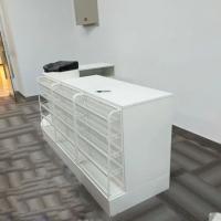 China Factory customization comptoir de boutique meja kasir supermarket cashier counter for sale