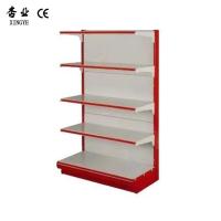 China Factory custom size color stainless steel shelf shelving store for sale
