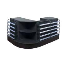 China Durable Grocery Store Cash Counter Supermarket Equipment Checkout Counter for sale