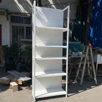 China Factory Custom Size Color Mild Steel White Display Rack For Shops for sale