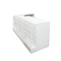 China Cash Register Supermarket Checkout Counter For Grocery Store Equipment for sale