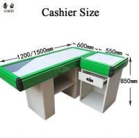 China Heavy Duty Supermarket Checkout Counter Cash Register For Grocery Store for sale